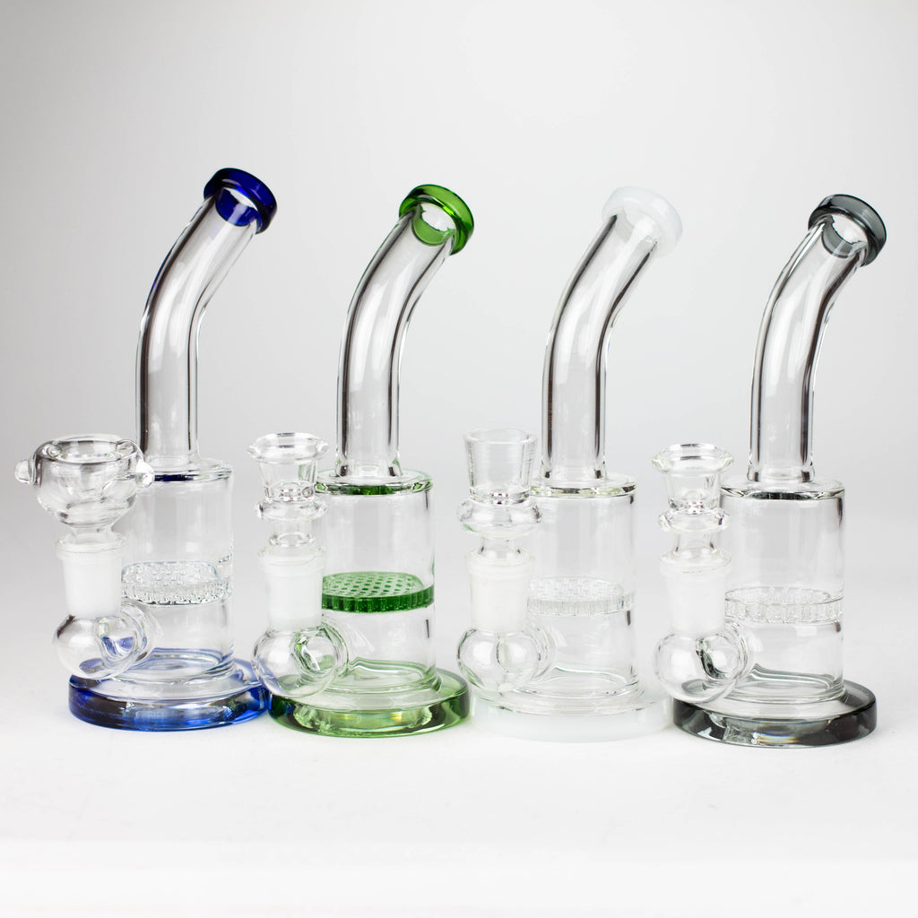 7 inch Bubbler Bong with Honeycomb Diffuser | Best Small Bubbler ...