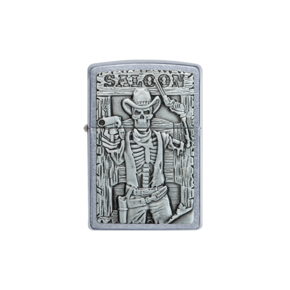Undead Cowboy Zippo Lighter | Street Chrome™ Finish – Blaze Boutique