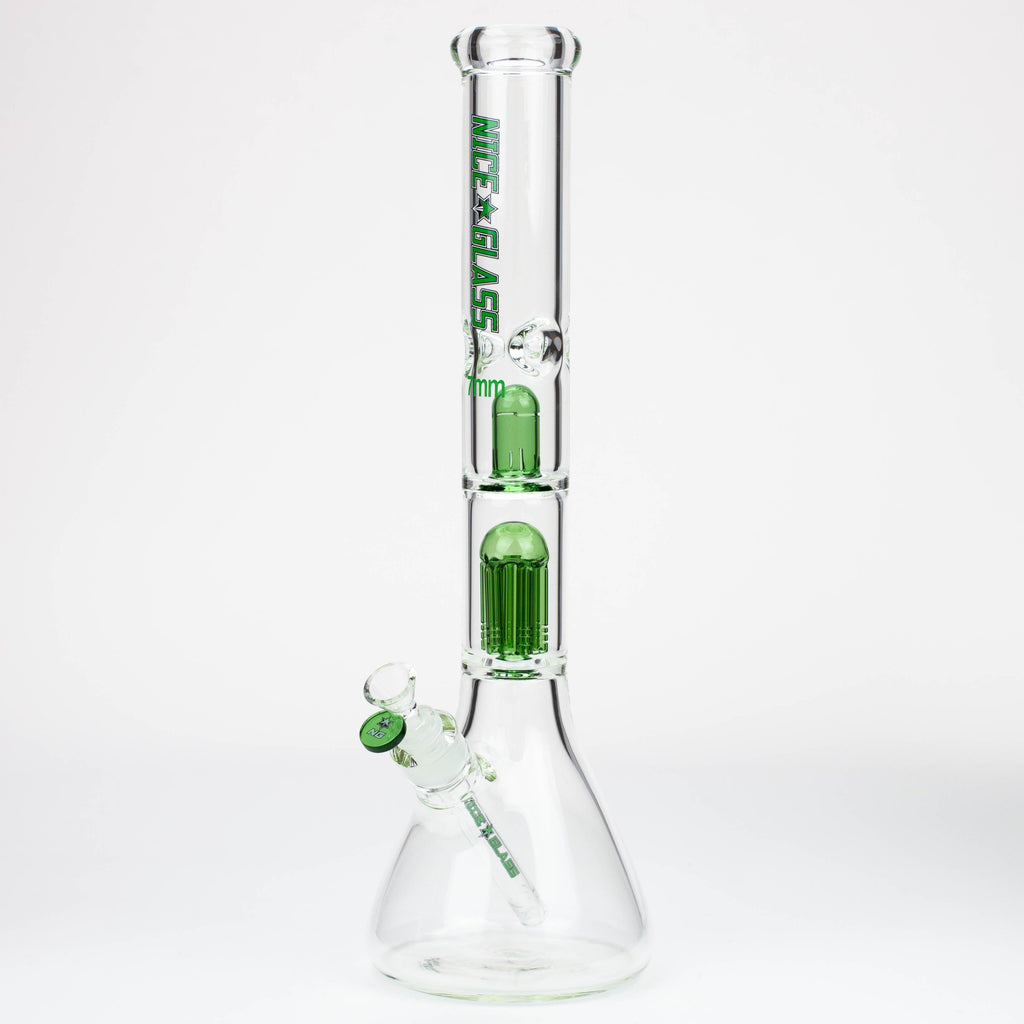 Big Glass Bong With Dual Percolators | Dome Perc & 6-Arm Perc – Blaze ...