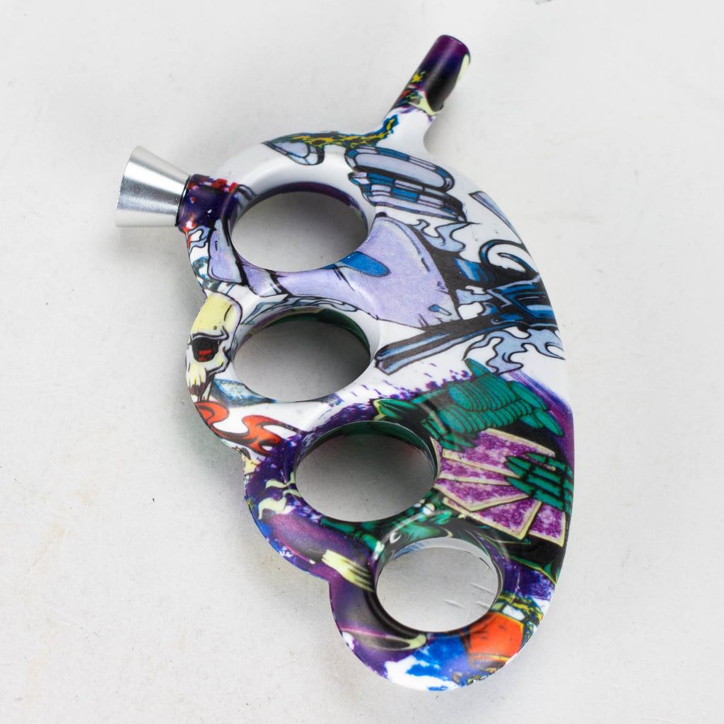 Brass Knuckles Hand-Pipe | Lightweight & Awesome – Blaze Boutique