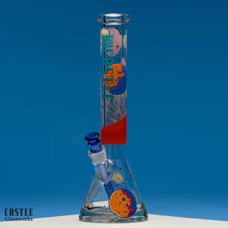 Castle Glassworks | 16" Moonlight Beaker Bong – Blaze Boutique