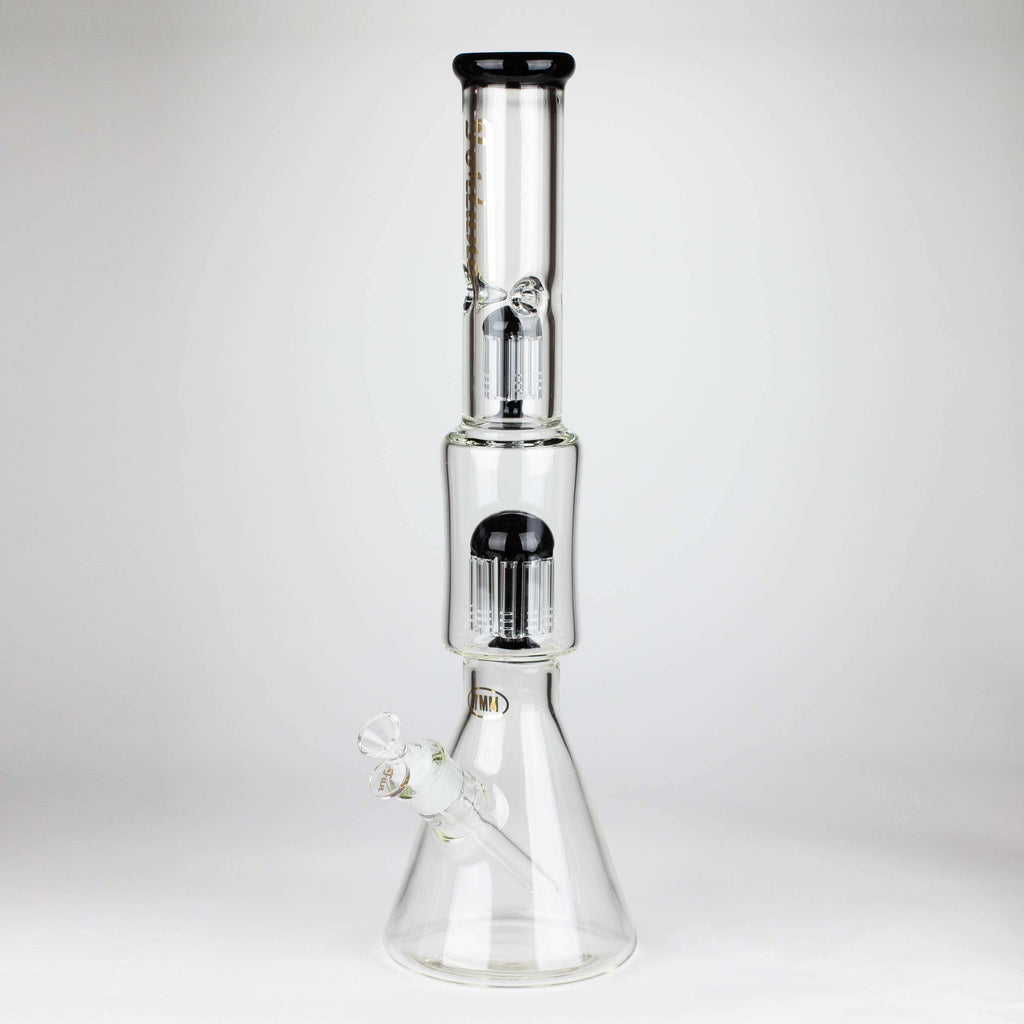 Fortune | 18" Dual Tree Perc Beaker Bong | 6 Arm & 10 Arm Percs – Blaze ...
