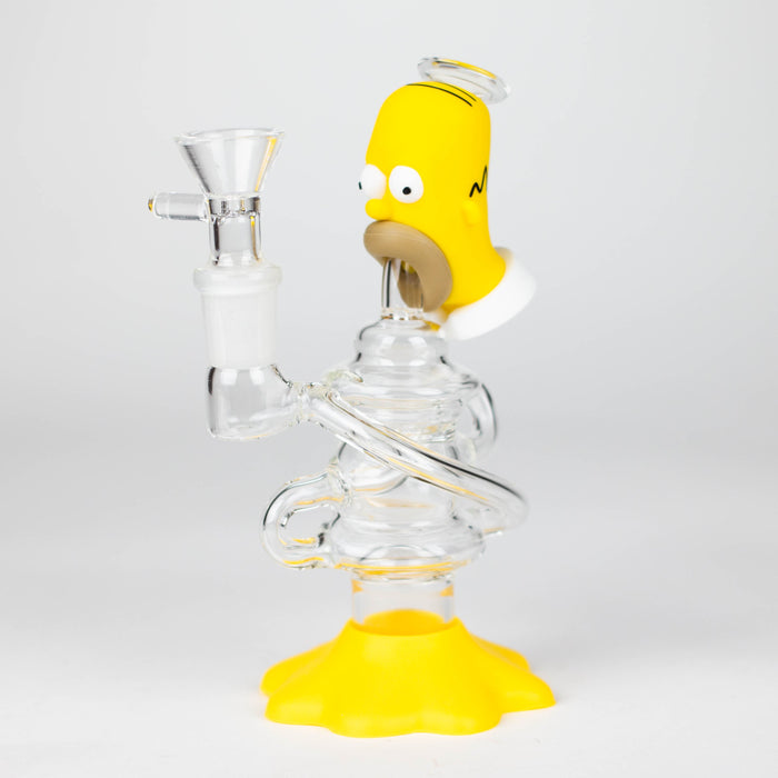 Homer Simpson Bong | Advanced Recycler System – Blaze Boutique