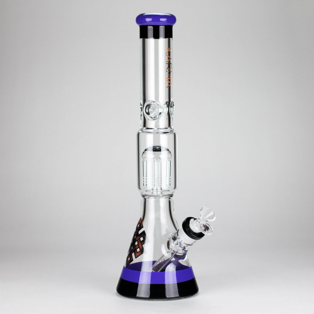 Karma | 17" Big Tree Perc Beaker Bong | Big Bong With Perc – Blaze Boutique