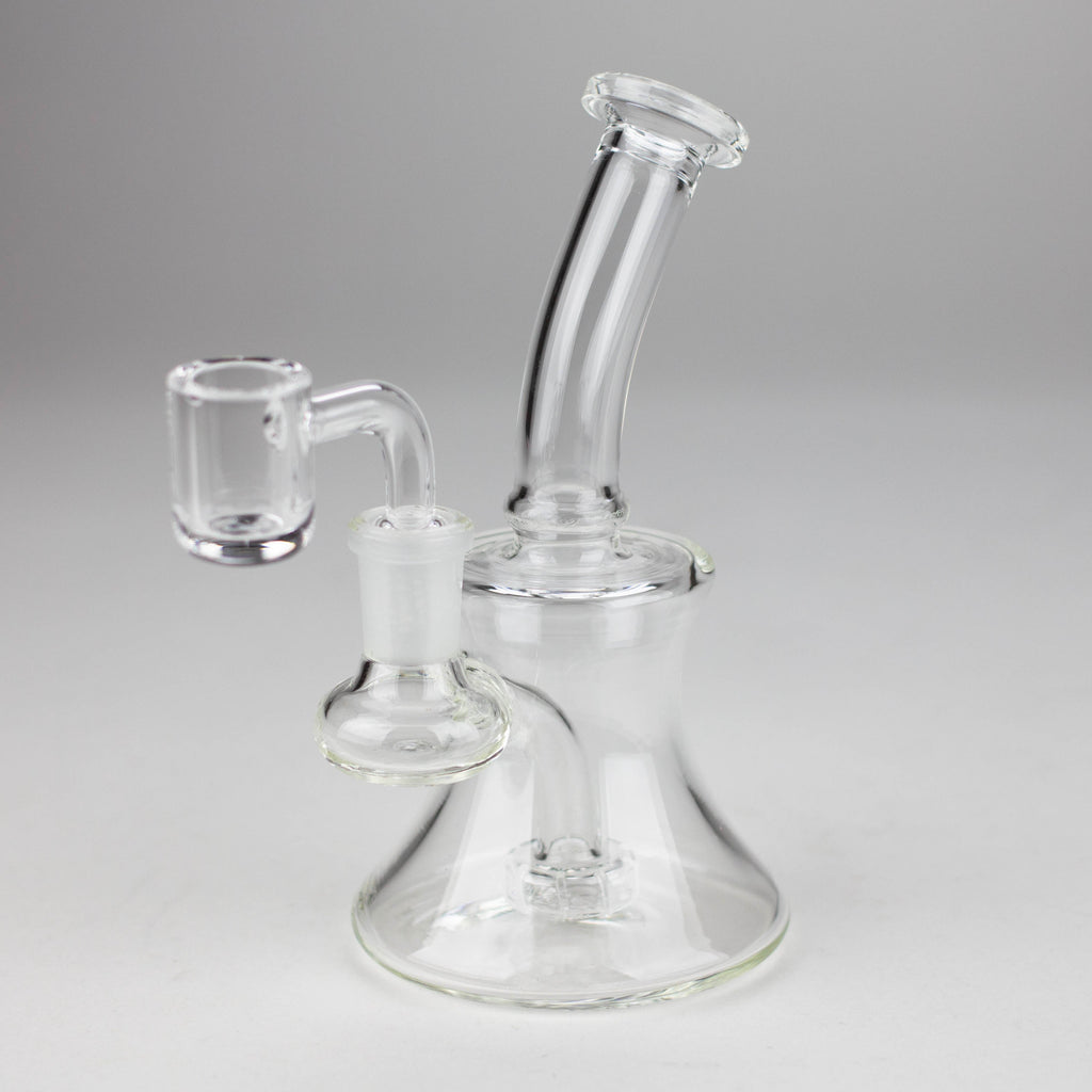 7" Mini Dab Rig with Showerhead Diffuser | Diffuser Shatter Rig – Blaze ...