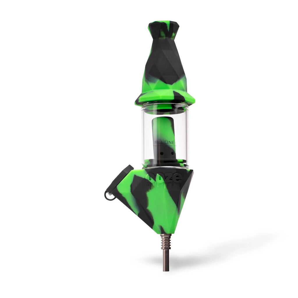 Ooze | Bectar – Silicone Bubbler & Dab Straw | 2-In-1 Hyrbid – Blaze ...