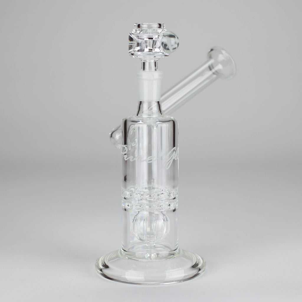 Pure Glass | 7" Triple Perc Bong | Bubbler With 3 Percolators – Blaze ...