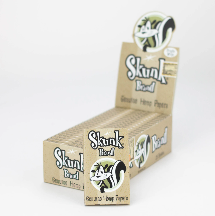 Skunk Brand | Wide Hemp Rolling Papers | 100% Natural Hemp – Blaze Boutique