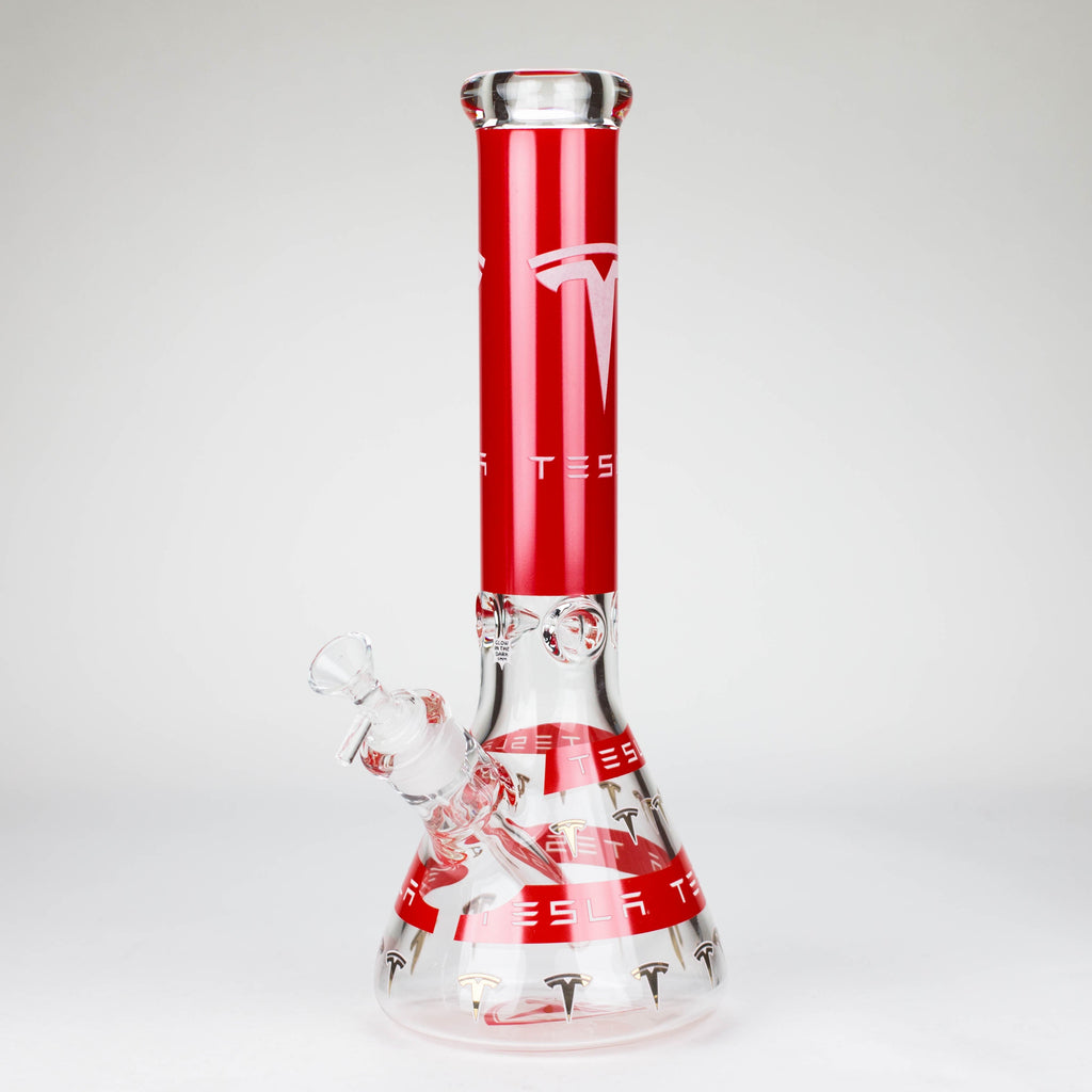 14" Tesla Beaker Bong | Glow-In-The-Dark-Tesla-Bong – Blaze Boutique