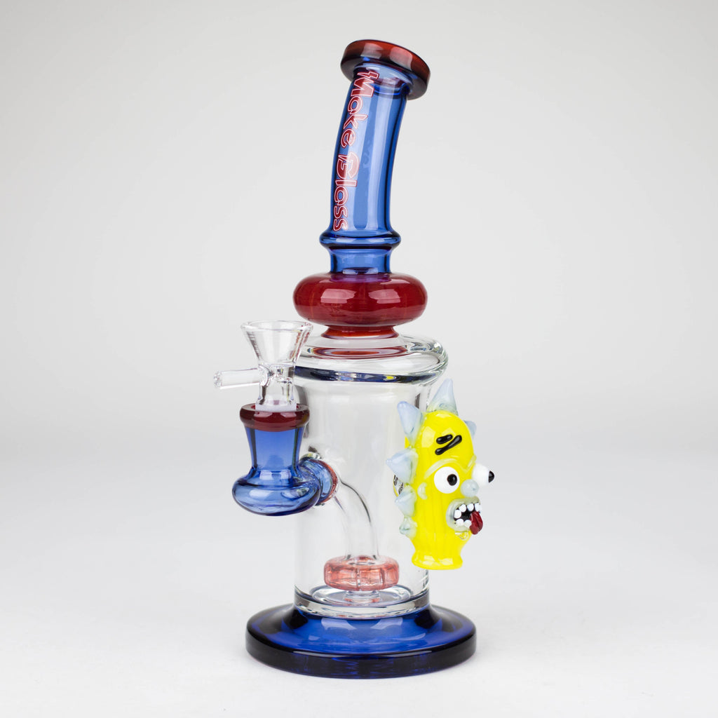 9" Simpson Bong With Showerhead Diffuser | Homer Glass Bong – Blaze ...