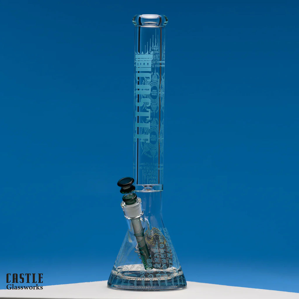 Castle Glassworks | 18" Viking Beaker Bong – Blaze Boutique