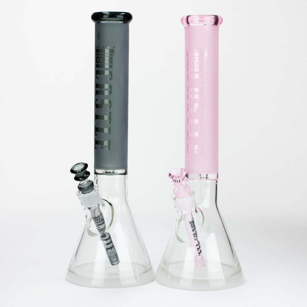 Castle Glassworks | 16 inch Frosted Tube Beaker Bong – Blaze Boutique