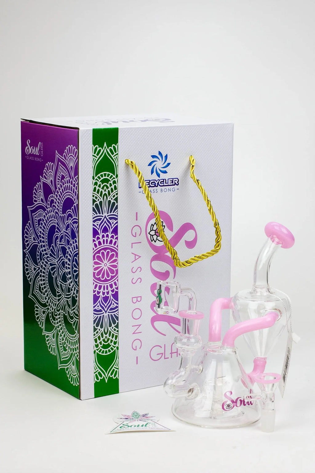 8 inch SOUL Glass | 2-in-1 Recycler Dab Rig Hybrid | Canada – Blaze ...