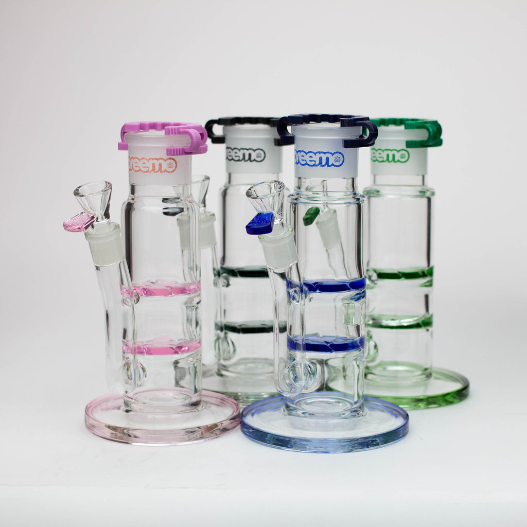 Preemo | 9.5 inch Dual Cyclone Percolator Bong | Blaze Boutique
