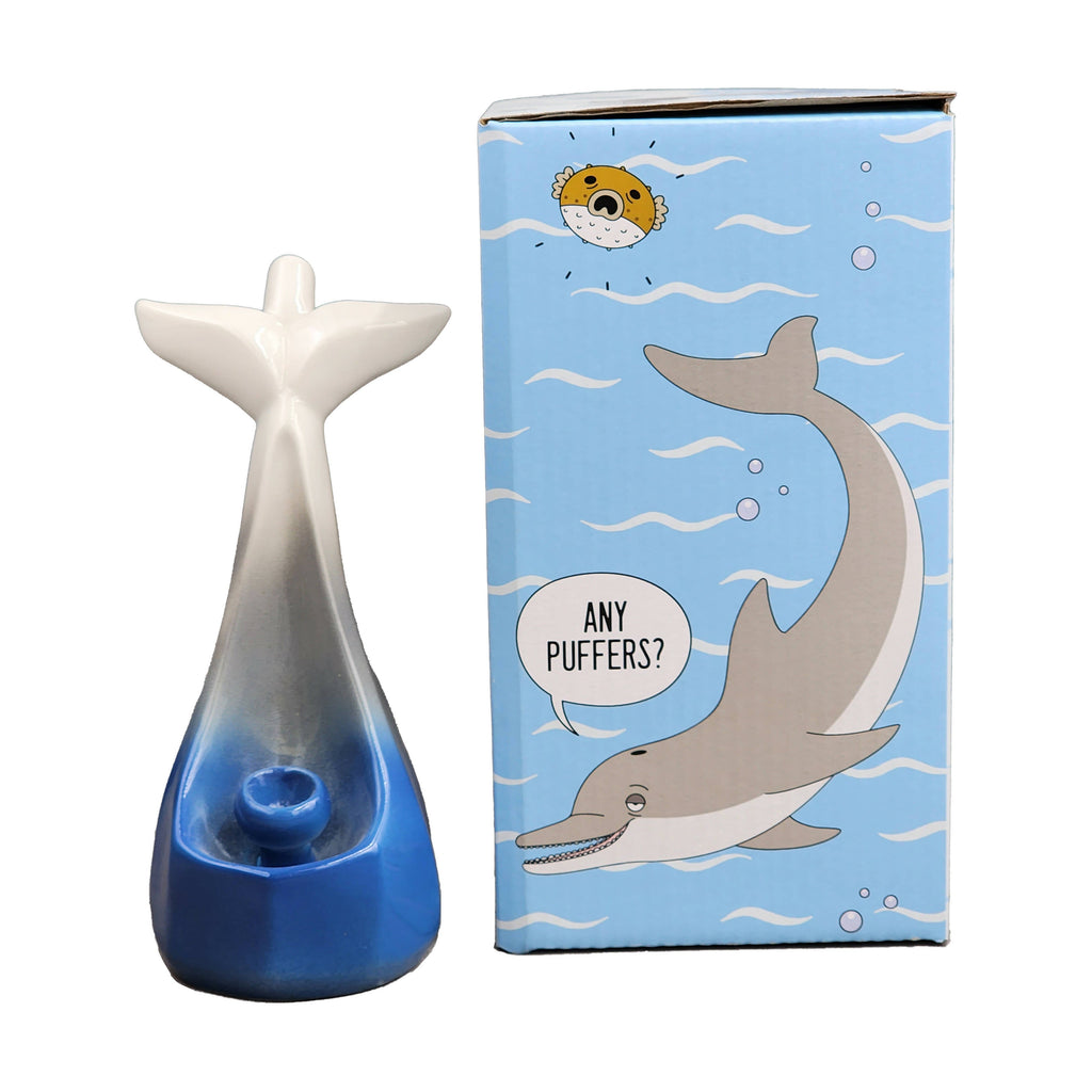 Roast & Toast Dolphin Pipe | High-Quality Ceramic Animal Pipe – Blaze ...