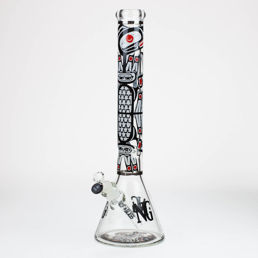 Nice Glass™ | 18 inch Aboriginal Totem Beaker Bong | Canada – Blaze ...