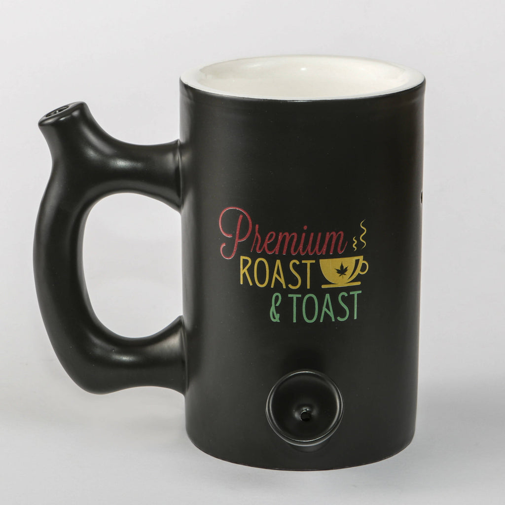 Roast & Toast Rasta Mug Pipe | The Best Wake & Bake Pipe! – Blaze Boutique